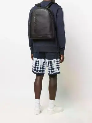 Michael Kors Hudson Slim Leather Backpack