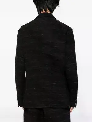 CALMLENCE Peaked Lapel Sack Blazer