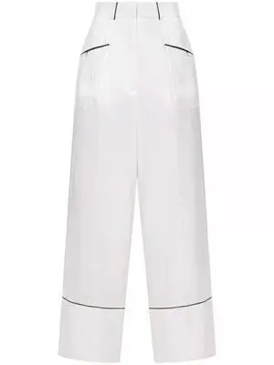 A.M.G. Piped-trim Trousers