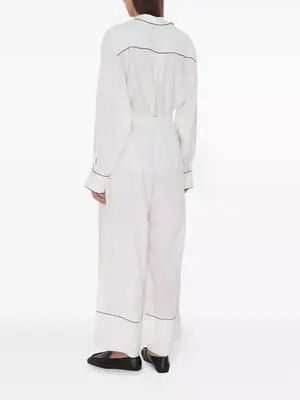 A.M.G. Piped-trim Trousers