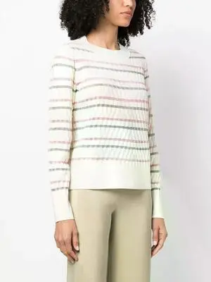 BOSS Double-striped Knitted Sweater