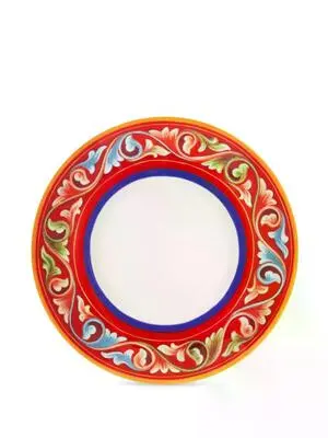 Dolce & Gabbana Geometric-pattern Porcelain Tea-set