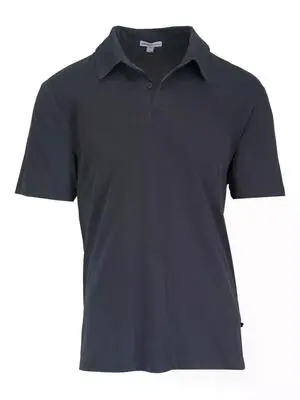 JAMES PERSE Cotton Polo Shirt - Grey
