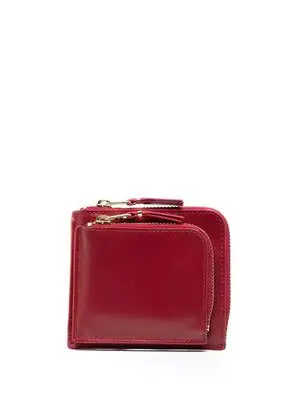 Comme Des Garçons External-pocket Coin Purse - Red