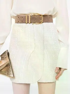 IRO PARIS Bouclé Mini Skirt