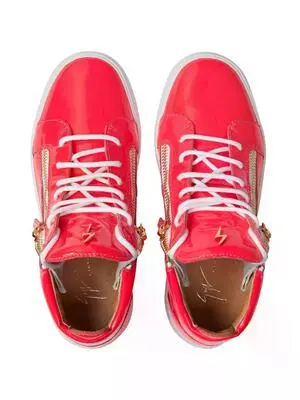 GIUSEPPE ZANOTTI Kriss High-top Sneakers - Red