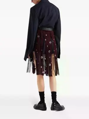 Prada Single-breasted Pinstripe Jacket