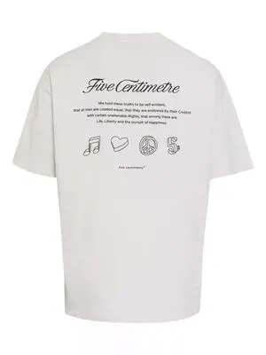 FIVE CM Logo-print Cotton T-shirt