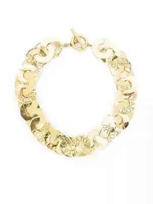 PATOU Brass Coin Necklace - Gold