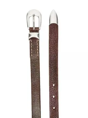 Our Legacy Leather Buckle Belt