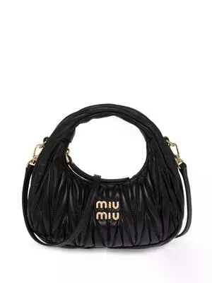 Miu Miu Mini Wander Matelassé Shoulder Bag