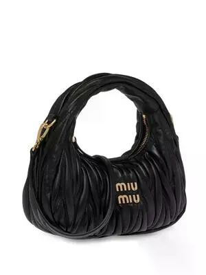 Miu Miu Mini Wander Matelassé Shoulder Bag