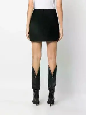 PATOU High-waisted A-line Miniskirt