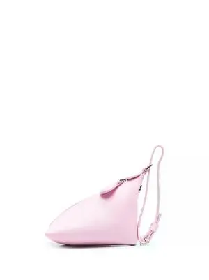COURREGES One Nano Logo-print Wallet - Pink