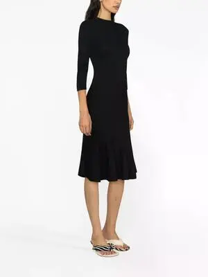 Stella McCartney Knitted Midi Flared Dress