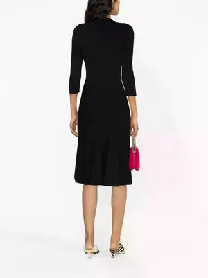 Stella McCartney Knitted Midi Flared Dress