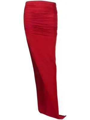 Rick Owens Gathered Maxi Skirt