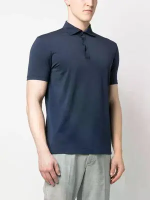 Altea Short-sleeve Polo Shirt - Blue