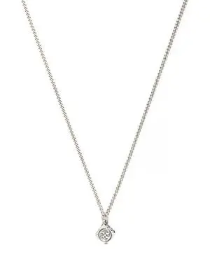 Emanuele Bicocchi Dice Pendant Necklace - Silver