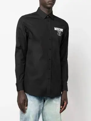 Moschino Logo-print Long-sleeve Shirt