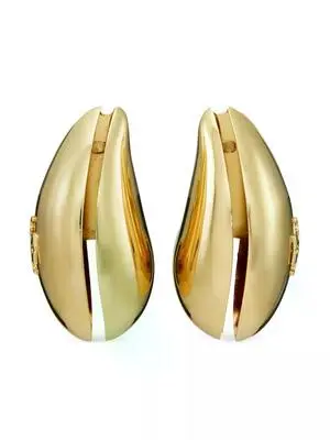 Tory Burch Wave Clip-on Earrings