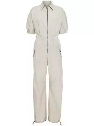 Brunello Cucinelli Wide-leg Cotton Jumpsuit