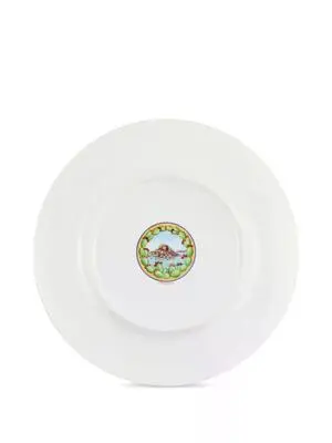 Dolce & Gabbana 2 Piece Fine Porcelain Dessert Plate Set