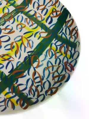 SERAX Japanese Kimonos Stoneware Plate