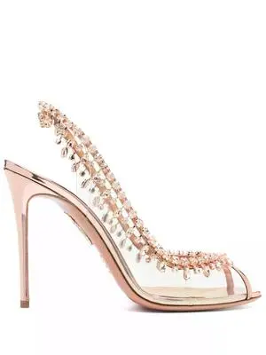 Aquazzura Open Toe Pumps