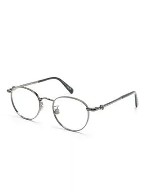 Moncler Round-frame Glasses - Grey