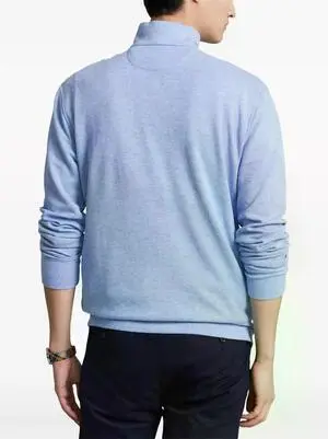Polo Ralph Lauren Polo Pony Half-zip Jumper - Blue