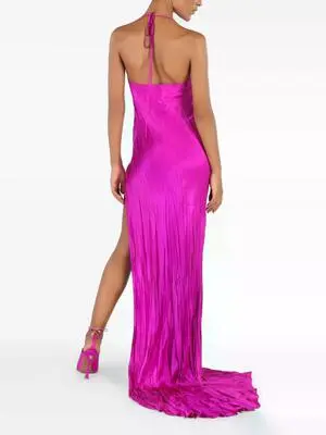 Roberto Cavalli V-neck Dress