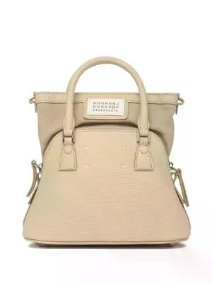 MAISON MARGIELA 5ac Classique Micro Tote Bag - Neutrals