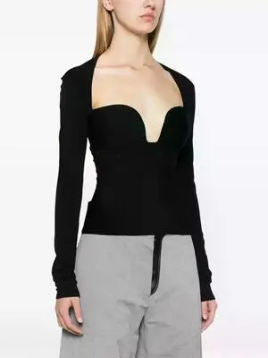 NENSI DOJAKA Bustier-style Top