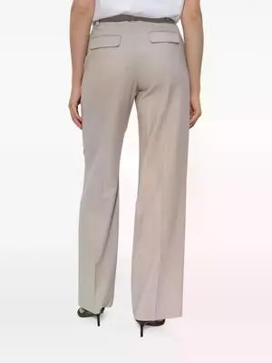 Victoria Beckham Wide-leg Trousers - Neutrals