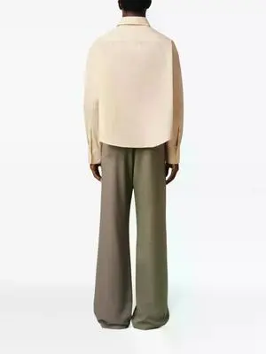 AMI Paris De Coeur Cropped Shirt
