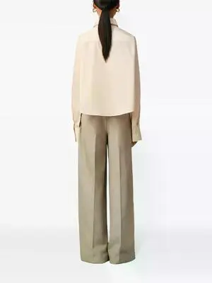 AMI Paris De Coeur Cropped Shirt