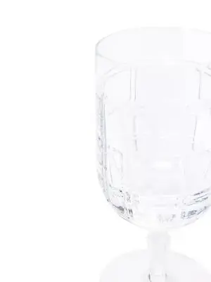 Ralph Lauren Hudson Plaid Beverage Glass