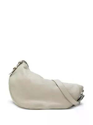 Burberry Knight Leather Shoulder Bag - Grey