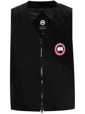 Canada Goose Logo-patch Zip-up Vest
