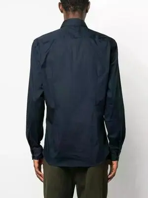 FAY Long-sleeved Cotton Shirt