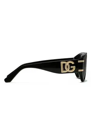 Dolce & Gabbana Dg Griffe Sunglasses - Black