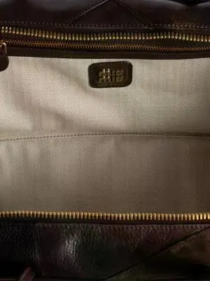 Miu Miu Beau Leather Bag - Brown