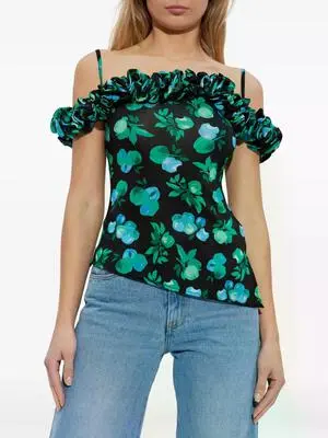 Coperni Floral-print Blouse