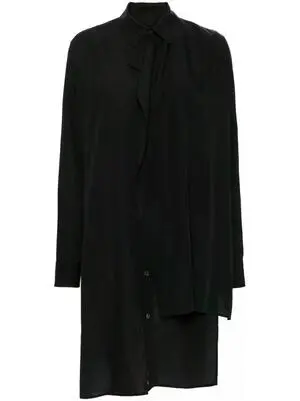 Yohji Yamamoto Layered-design Shirt - Black