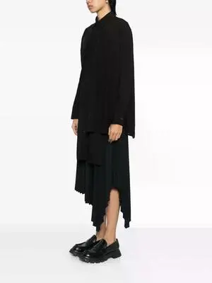 Yohji Yamamoto Layered-design Shirt - Black