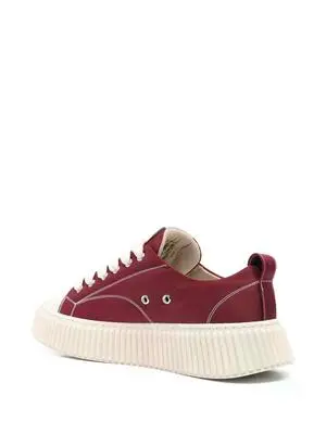 RHUN Treble Ridge-sole Sneakers - Red