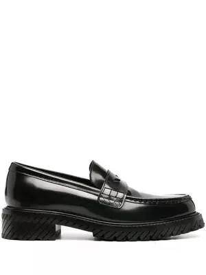 Off-White Chunky-sole Leather Loafers
