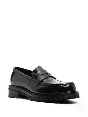 Off-White Chunky-sole Leather Loafers