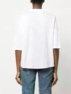 Majestic Filatures Half-length Linen Shirt